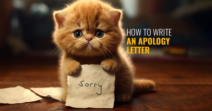 A Guide on How to Write a Good Apology Letter