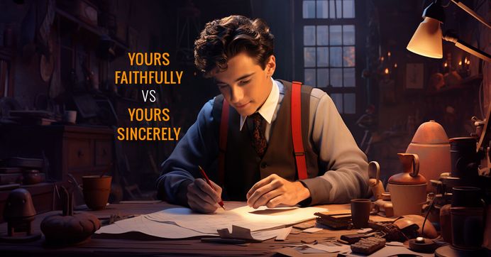 When to Use “Yours faithfully” And “Yours sincerely”?